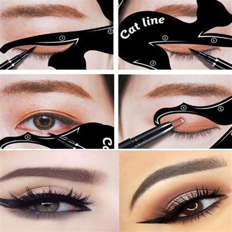 Augen Make Up Schablone Test Vergleich Augen Make Up Schablone