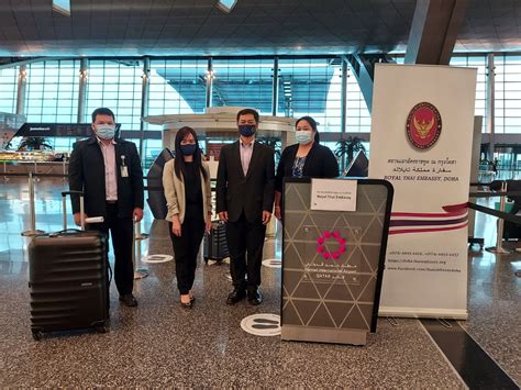 The Royal Thai Embassy In Doha Organizes Tenth Repatriation Flight