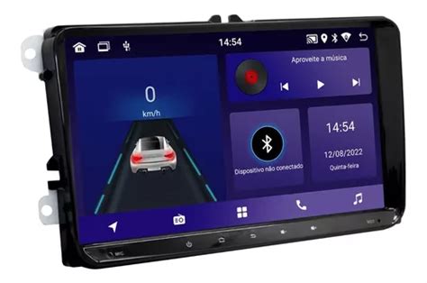 Kit Central Multimídia Vw Amarok Jetta Tiguan Gol Android 9p Parcelamento Sem Juros