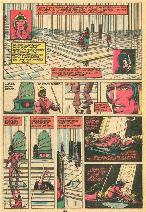 Read Online Conan The Barbarian 1970 Comic Issue 20