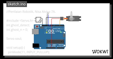 Tugas Penilaian Robotik Wokwi ESP32 STM32 Arduino Simulator