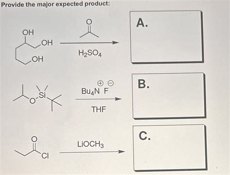 Solved Provide The Major Expected Productanswer Pls