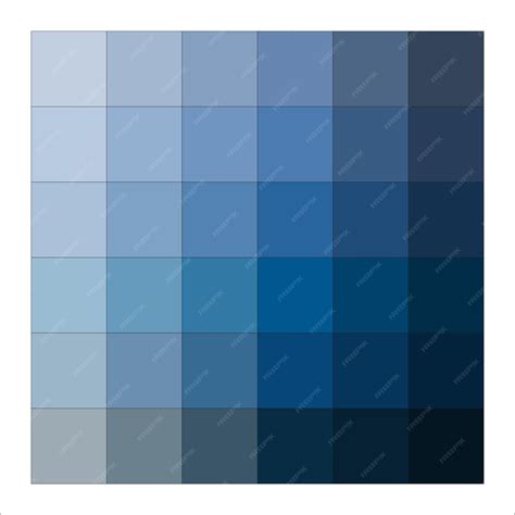 Premium Vector Gradient Blue Squares Form A Grid Symmetrical Color