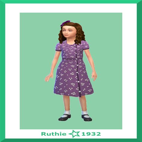 Install Meet Ruthie Dress Cf The Sims 4 Mods Curseforge