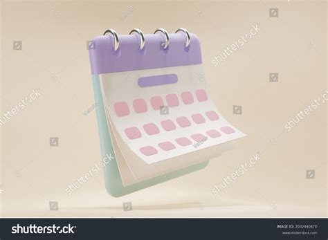 3d Render Minimal Note Icons Isolate Stock Illustration 2032440470