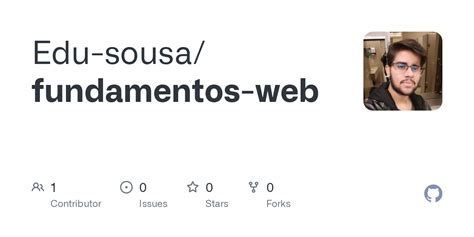 GitHub Edu Sousa Fundamentos Web