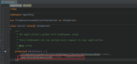 laravel api接口跨域访问 “access control allow origin” 我的博客 技术分享