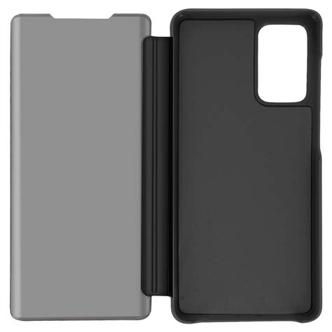 Pełne etui do Samsunga Galaxy A52 z przezroczystym lustrzanym wzorem