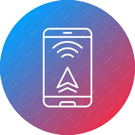 premium vector navigation app icon vector image can be used for map