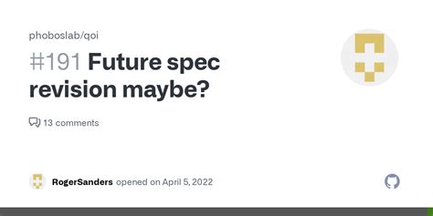 Future Spec Revision Maybe Issue Phoboslab Qoi Github