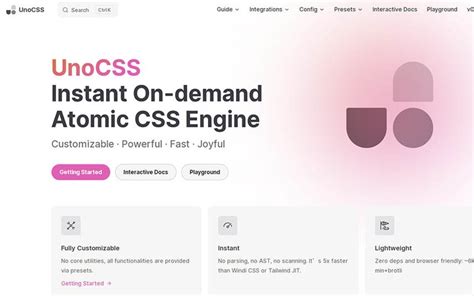Unocss， Css原子化引擎 Nuxt4 — Hive