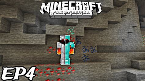 Creating Full Diamond Armor Minecraft Survival Episode 4 Youtube