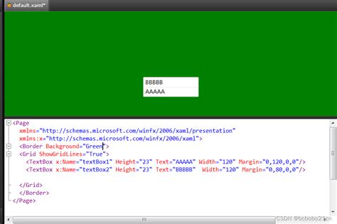Wpf Margin属性学习 Csdn博客