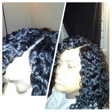 Quick Weave With An Invisible Part Innivationshairstudio