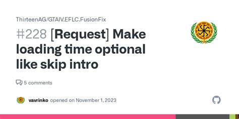 Request Make Loading Time Optional Like Skip Intro · Issue 228