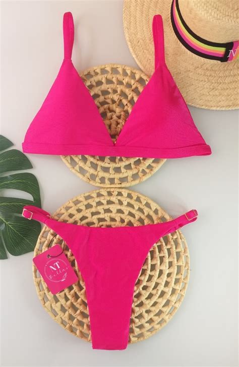 Biquíni Fita Marquinha Pink