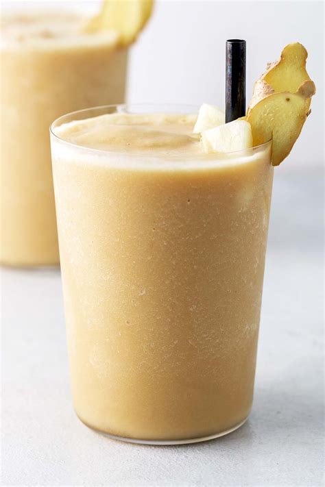 Pineapple Ginger Smoothie Smoothies And Shakes