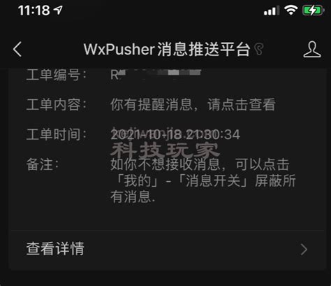 WxPusher实现一对一推送 科技玩家NET