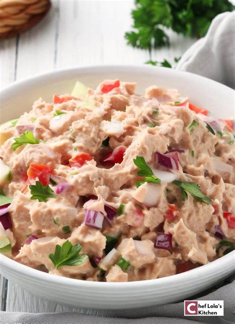 Easy Delicious Tuna Salad Recipe Chef Lolas Kitchen
