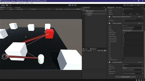 unity casual arm stretching demo youtube