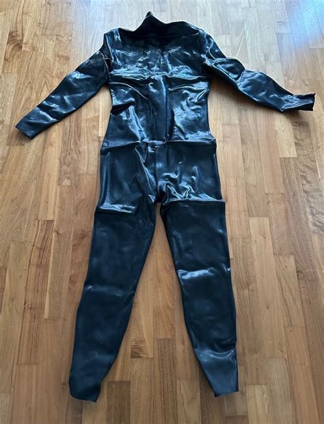 Latex Catsuit 1mm Schwarz Kaufen Auf Ricardo