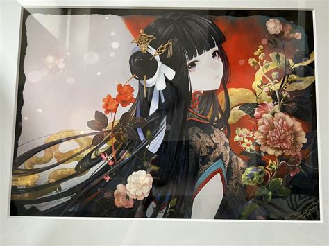 堀 愛里 On Twitter ツクルノモリさんでやってた高精細原画のやつ自分で頼んでおいたのが届いたー。広げて撮った写真だから適当で