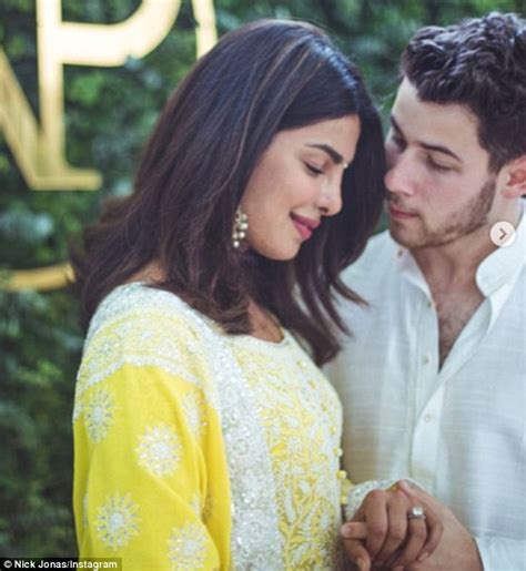 Priyanka Chopra Wears Stunning Sari As Nick Jonas Dons Traditional