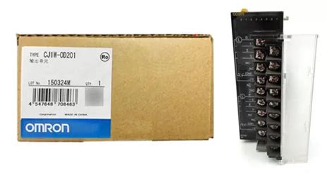 New Omron Cj1 Output Dc12 24v 8 Points Npn Cj1w Od201 Bbt Meses Sin
