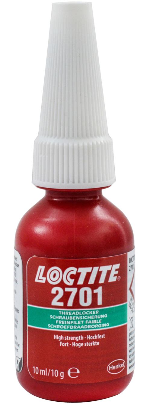Loctite 2701 High Strength Threadlocking Adhesive 10ml Screws Bolts