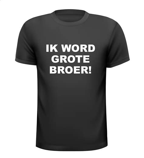 Ik Word Grote Broer T Shirt Goedkope Feestwinkel