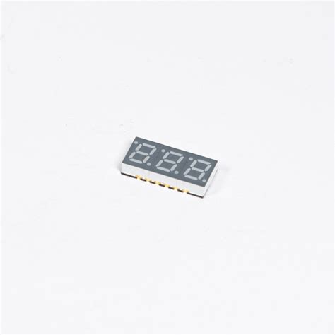 Triple Digit SMD LED Segment Display Diamond Seg OPTO PLUS LED