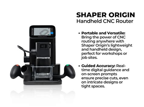 Shaper Origin Handheld Cnc Router Matterhackers