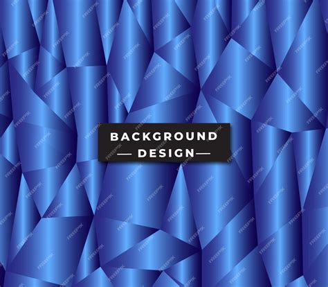 Premium Vector Free Vector Blue Shapes Seamless Geometric Pattern