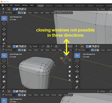 3d View How Do I Close The Windows I Opened Using Horizontal In 2 8
