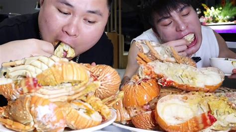 大胖带黑粉吃358一位的海鲜自助！小青龙堆成山不限量随便吃，肉质肥美一口一个太过瘾【都市陈大胖】 Youtube