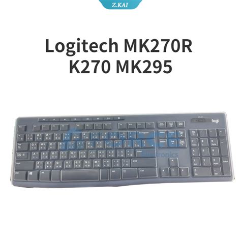 Logitech Mk270r K270 Mk295 Case Keyboard Protector Waterproof Keyboard