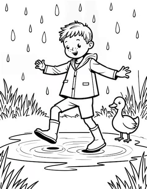 컬러링 책 일러스트레이션 디자인 Ai 생성 이미지