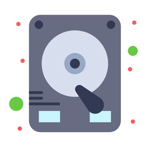 Hard Disk Flatart Icons Flat Icon