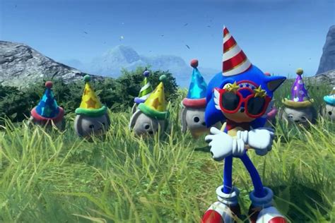 Sonic Birthday Bash Update Available Today In Frontiers With New Moves Challenges Costumes