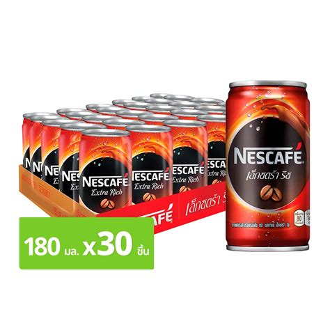 เนสกาแฟ กาแฟกระป๋องสำเร็จรูป เอ็กซตร้า ริช 180 มล แพ็ค 30 กระป๋อง Big C Online