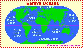 Earth S Oceans EnchantedLearning