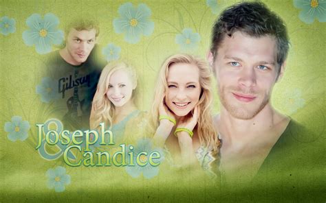 Jodice Joseph Morgan And Candice Accola Wallpaper 30850526 Fanpop