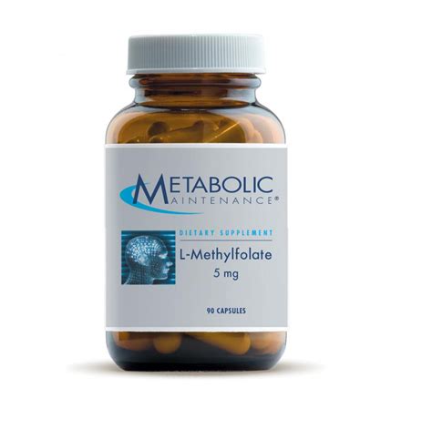 5 Mthf Methyl Folate 5mg 90 Capsules Metabolic Maintenance Yourhealthbasket
