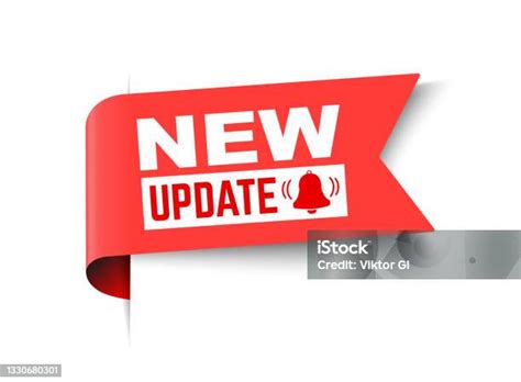 벡터 일러스트레이션 모던 라벨 새 업데이트 웹 배너 요소 긴급 개념에 대한 스톡 벡터 아트 및 기타 이미지 긴급 개념 3차원 형태 개선 Istock