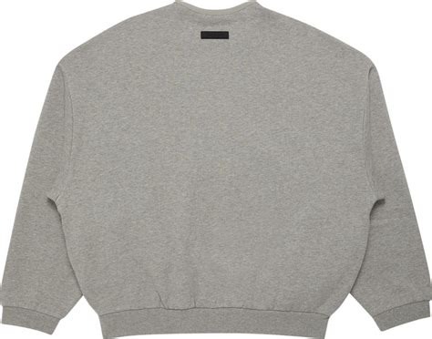 Buy Fear Of God Essentials Crewneck Dark Heather Oatmeal
