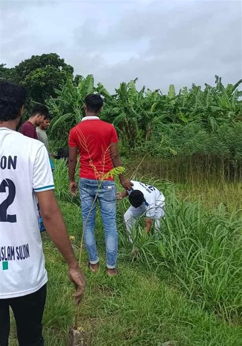 গাছ লাগাই পরিবেশ রক্ষা করি চরভাগা সখিপুর শরিয়তপুর