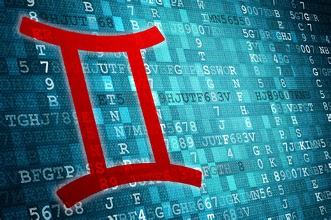 레드 블루 디지털 배경에 제미니 조디악 로그인 하십시오입니다 공간 복사 가상현실에 대한 스톡 사진 및 기타 이미지 가상현실 데이터 모자이크 처리 Istock