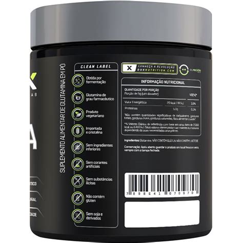 Suplementos Glutamina 300g Dux Nutrition Vitta Gold Nutrição Esportiva