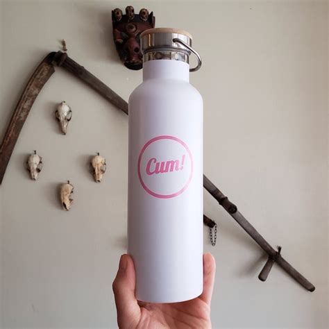 Cum Jug Water Bottle Etsy