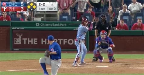 Bryce Harper Hits Walk Off Grand Slam In Phillies Win Over Cubs